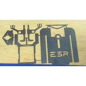 *ESR ESR1 Chassis With Thick Skinny HD Nose | Luke's Hobbies