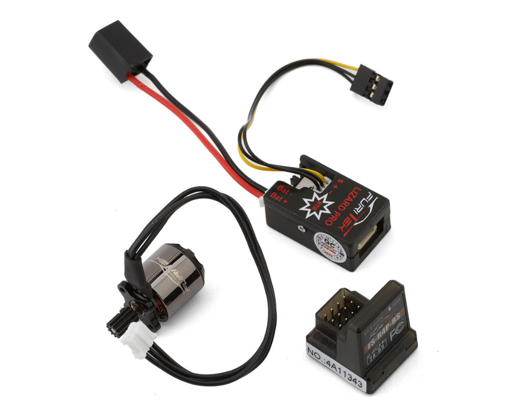 Furitek Redcat Ascent-18 Starter 2S Brushless ESC Combo w/Venom Motor ...