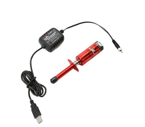 Metered NiMH Glow Driver with USB Charger | Luke's Hobbies