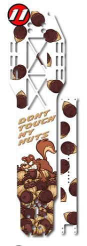 Mac's Custom Designs - NUTS (11) Apollo Narrow Chassis Skin | Luke's Hobbies